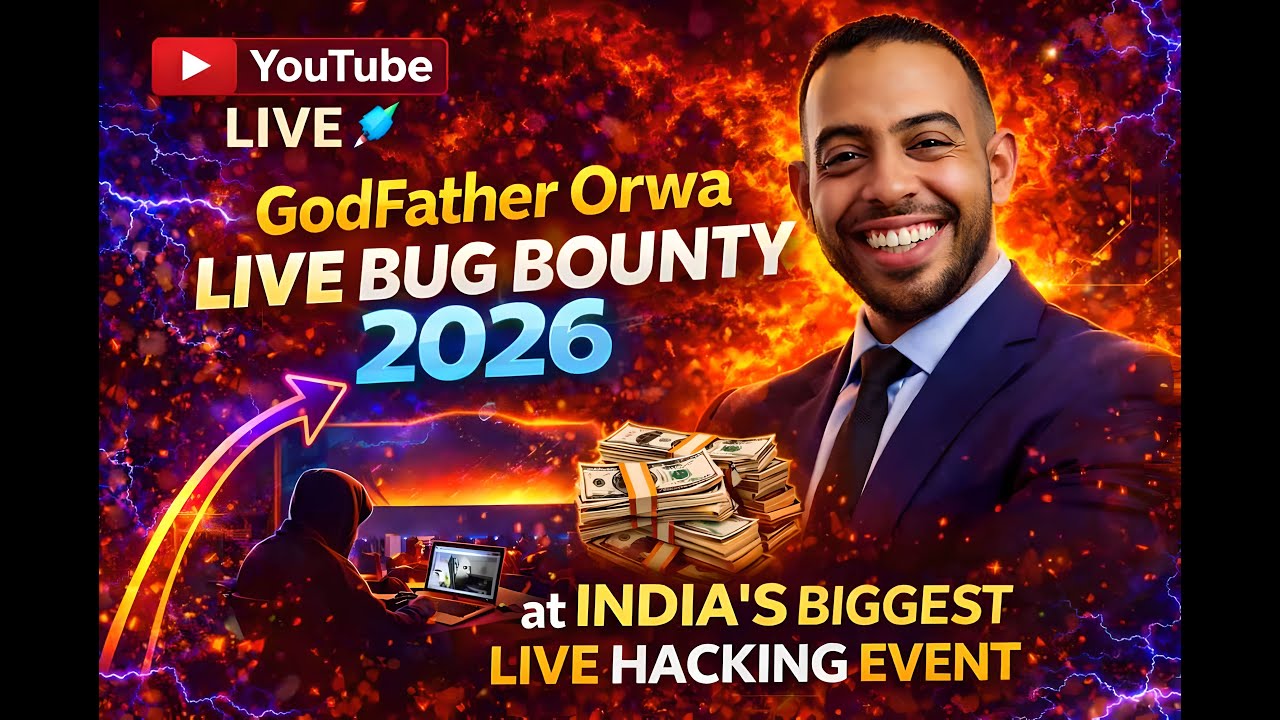 Godfather Orwa Live BugBounty Tips&Tricks 2026 | India's Biggest Live Hacking Event | HackwithIndiaa