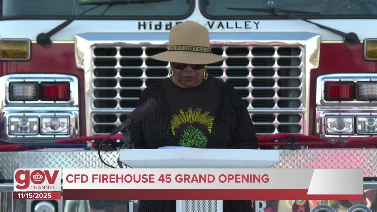 CFD Firehouse 45 Opening - November 15, 2025