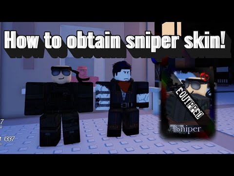 HOW TO GET THE NEW SNIPER CHANCE SKIN IN FORSAKEN!! Edit:(Can't get it now)