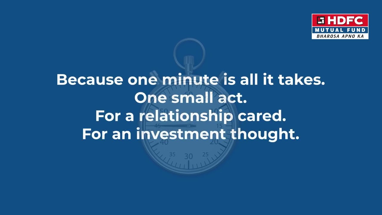 This Ad Is 60 Seconds. So Is a Call to Your Maa. | HDFC Mutual Fund