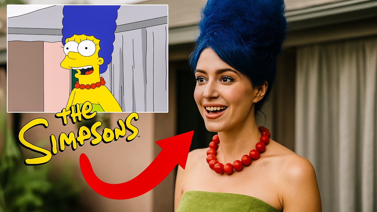 The Simpsons Characters in REAL Life (AI Generated)