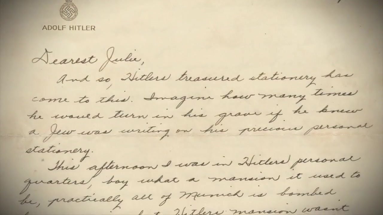 105-year-old Jewish WWII veteran reflects on letter he wrote using Hitler’s personal stationery