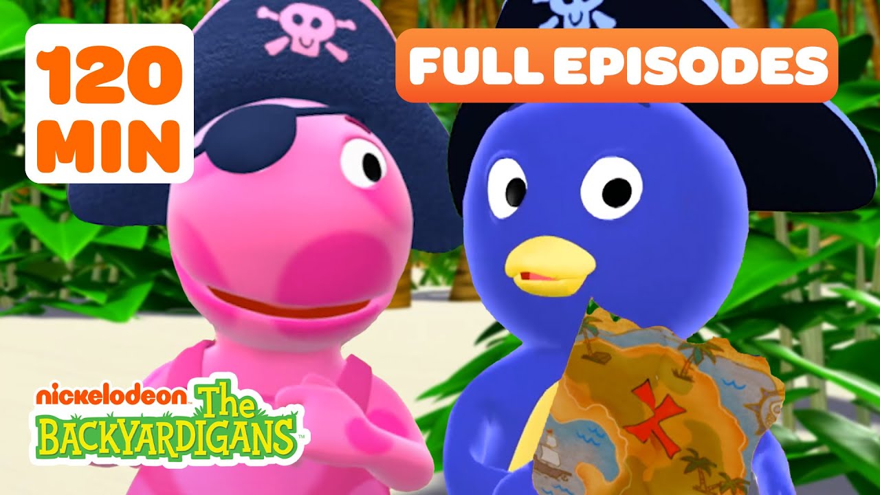 Captain Uniqua & Pirate Pablo Search for Treasure! + MORE Full Episodes| The Backyardigans