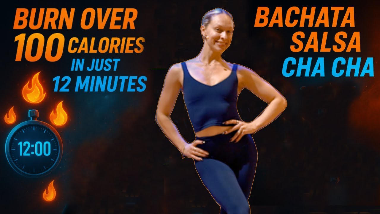 12 Minute Dance Workout - Bachata, Cha Cha, Salsa