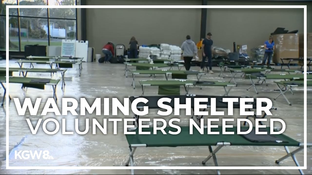 Warming shelters open again Friday night; officials ask for more volunteers