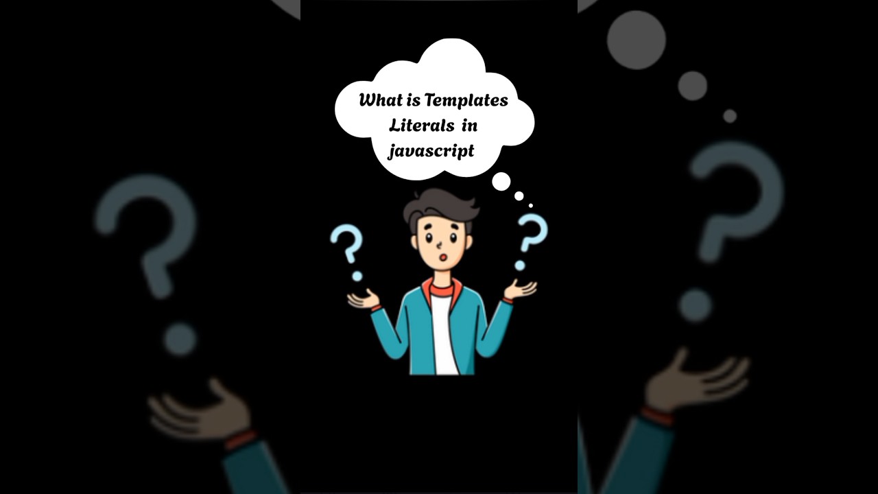 What is template literals in javascript? #template #literal #javascript #string