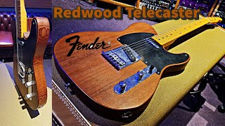 Fender Telecaster Old Growth Redwood Telecaster-bration Series - What ...