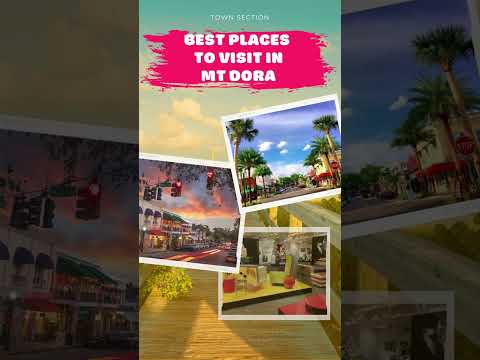 Best Places to Visit in Mt Dora, FL #shorts