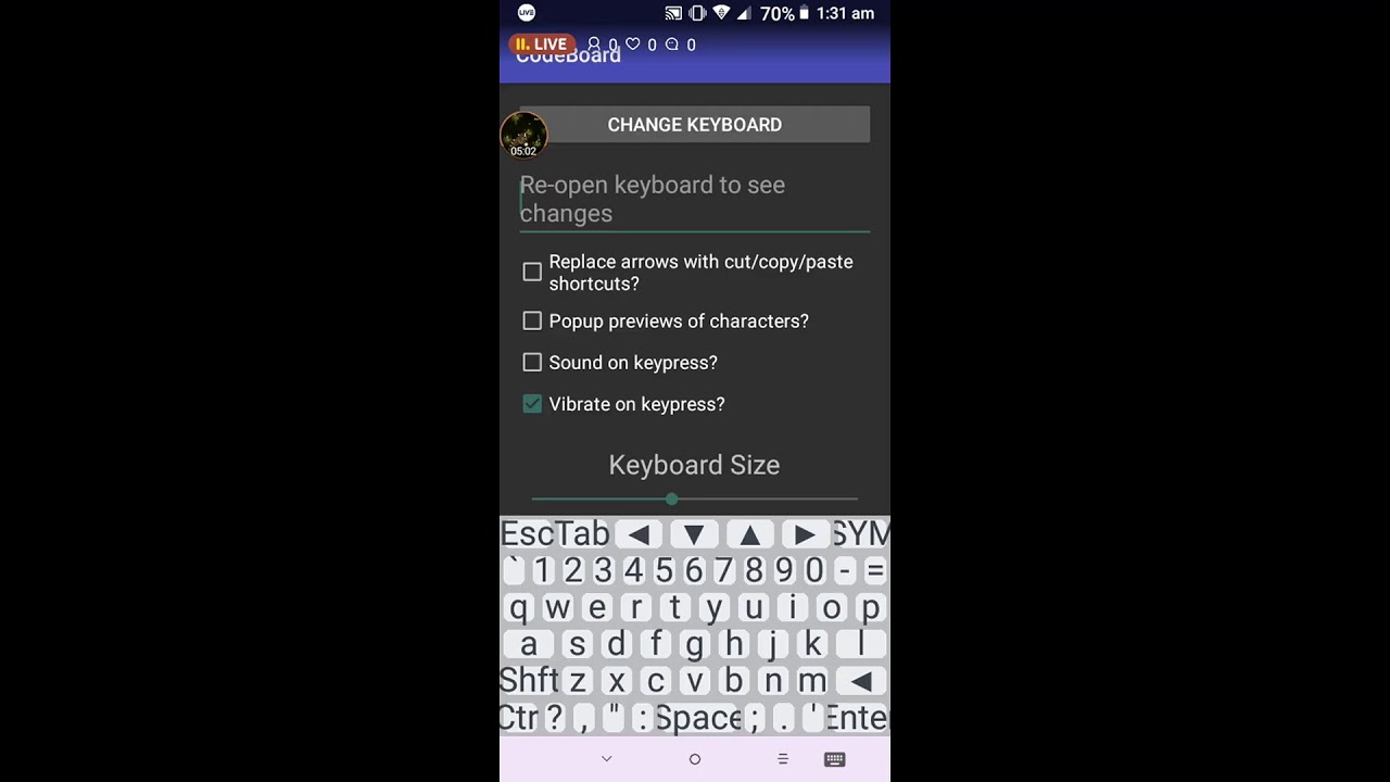 IMMA NEED THIS... TESTING OUT CODEBOARD APK