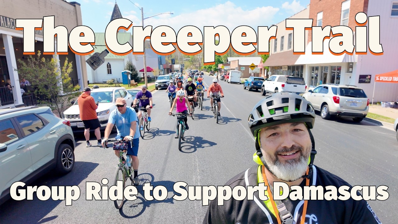 The Virginia Creeper Trail, Group Ride