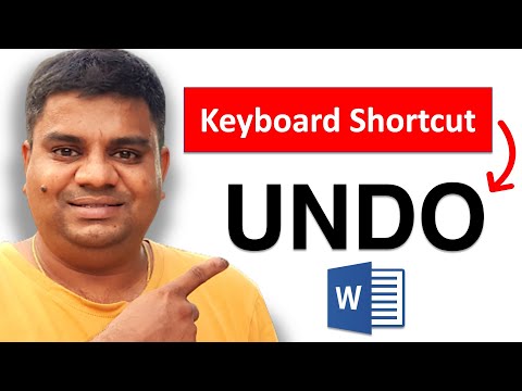 How To Do Undo on Keyboard - [ MAC and Windows Shortcut ]