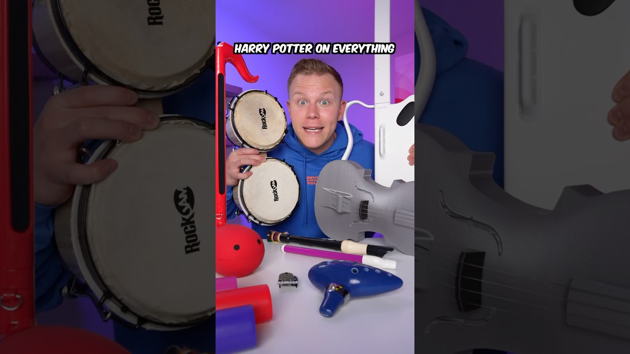 Playing Harry Potter on EVERY Instrument!