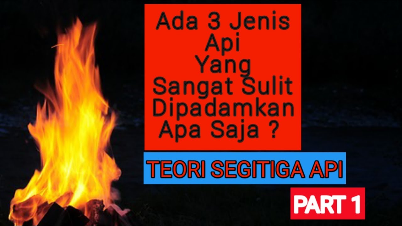 SEGITIGA API (Teori Segitiga Api)