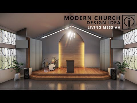 modern church design idea( living messiah) - idewari design team