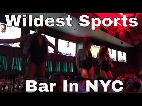 INSANE NYC SPORTS BAR!!!