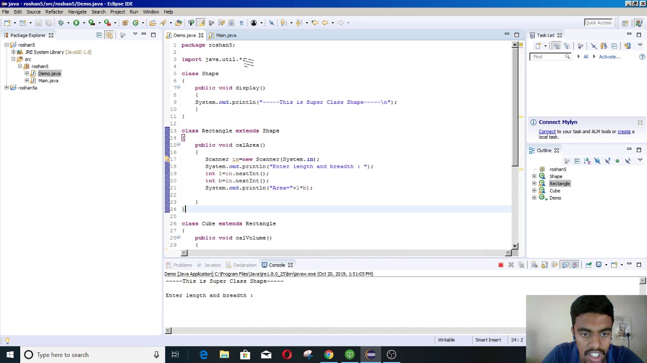 EXPERIMENT-5(a) OOPS LAB