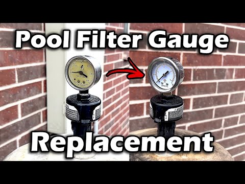 How to Replace a Pressure Gauge on the Pool Filter