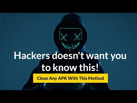 How to Detect and Remove Hidden Viruses From APK Files | Cyber Security