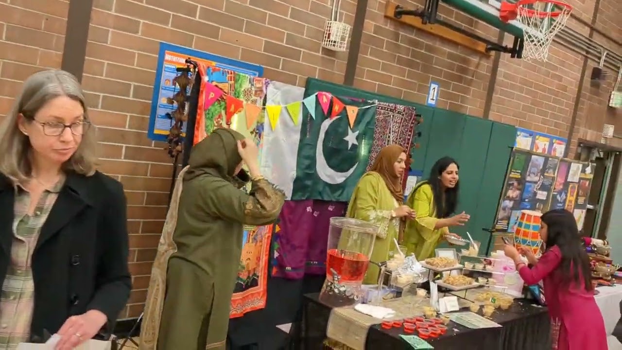 Multi cultural night at Cherry valley elementary, Duvall