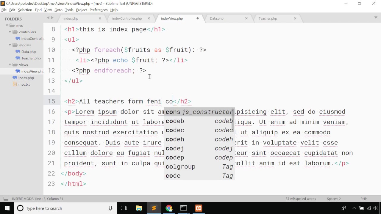 php mysql tutorial in bangla - Model view controller in php. Learn mvc before learning laravel