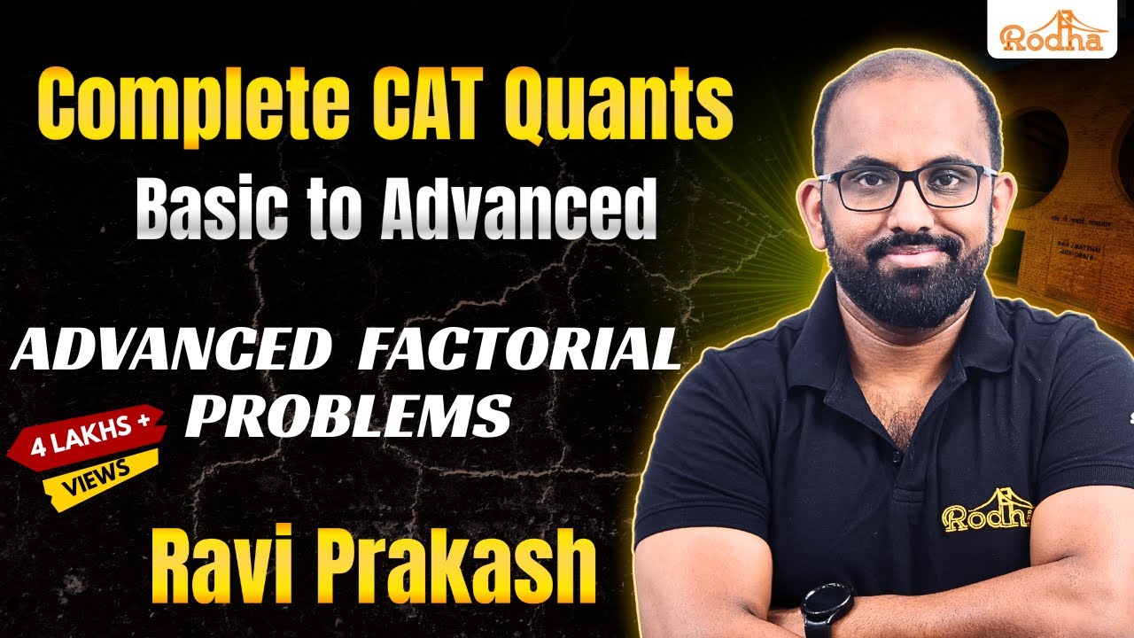 Factorials  2 ||  Number Systems || Quantitative Aptitude || CAT Preparation