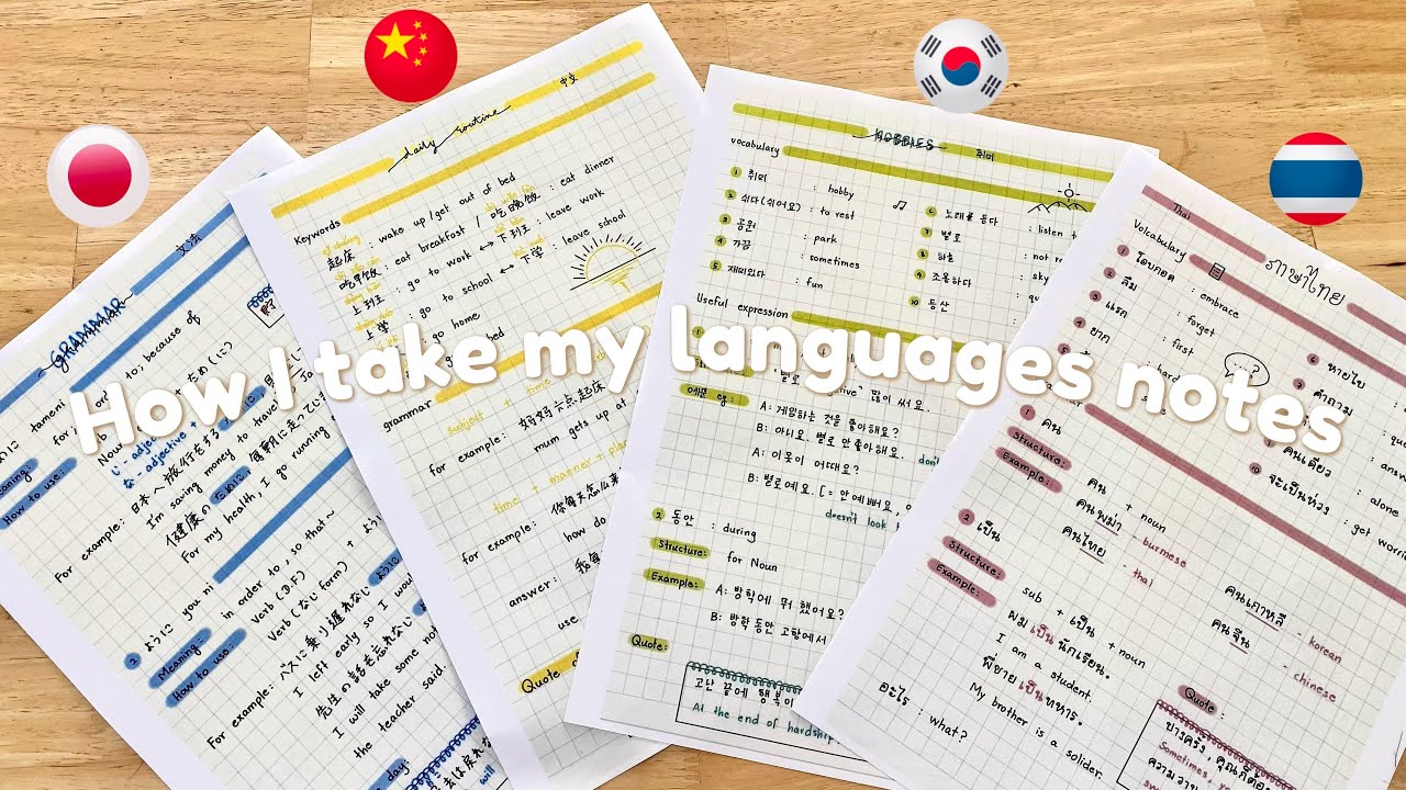 Effective Language Note-Taking Techniques for Learners | Galaxy.ai