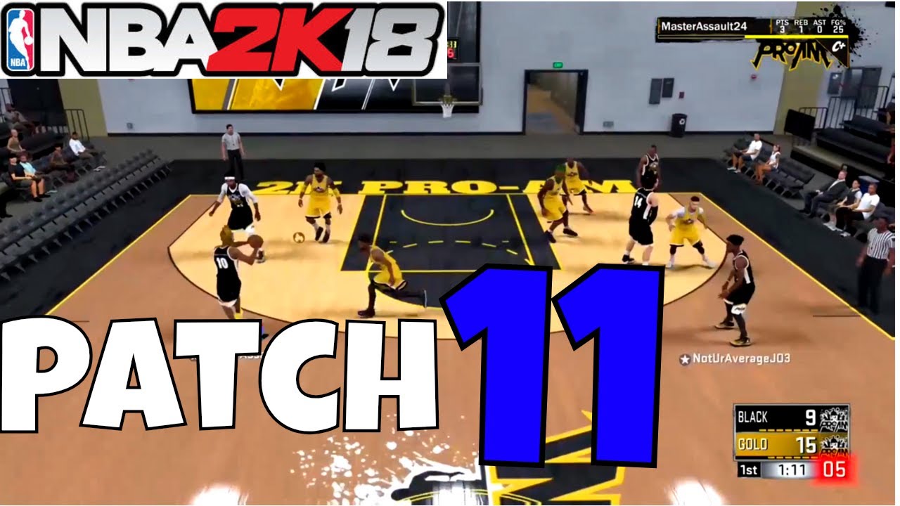 NBA 2k18 Patch 11 Notes Finally Here