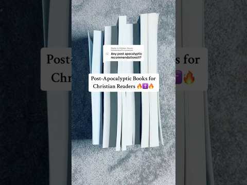 Christian Apocalypse Books #christianbooktuber #bookrecommendations #bookrecs #christianfiction