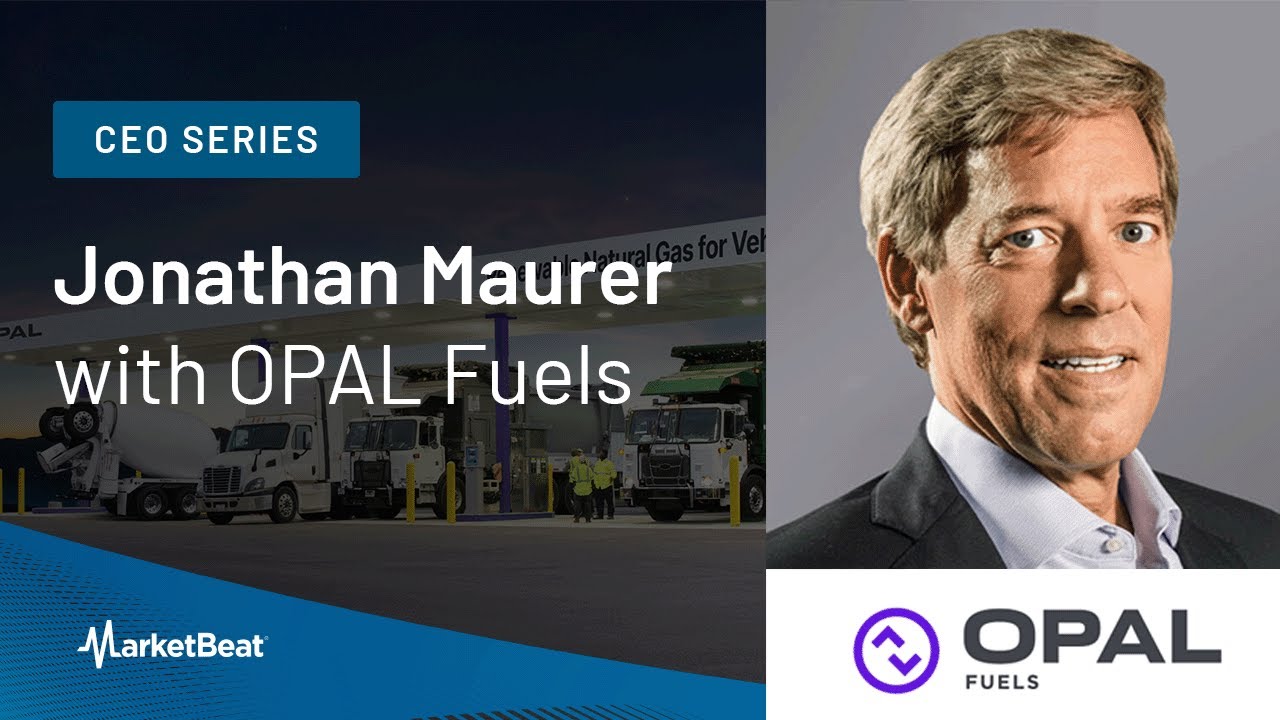 From Landfills to Profits: Opal Fuels CEO Shares How the Company Turns Trash into Cash