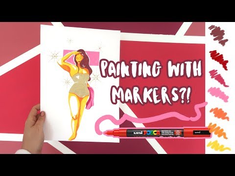 Happy 2019! Trying Out Posca Markers