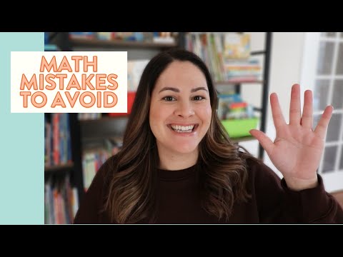 5 Mistakes Teachers Make when Teaching Math in K-2 Classrooms // How to teach math effectively