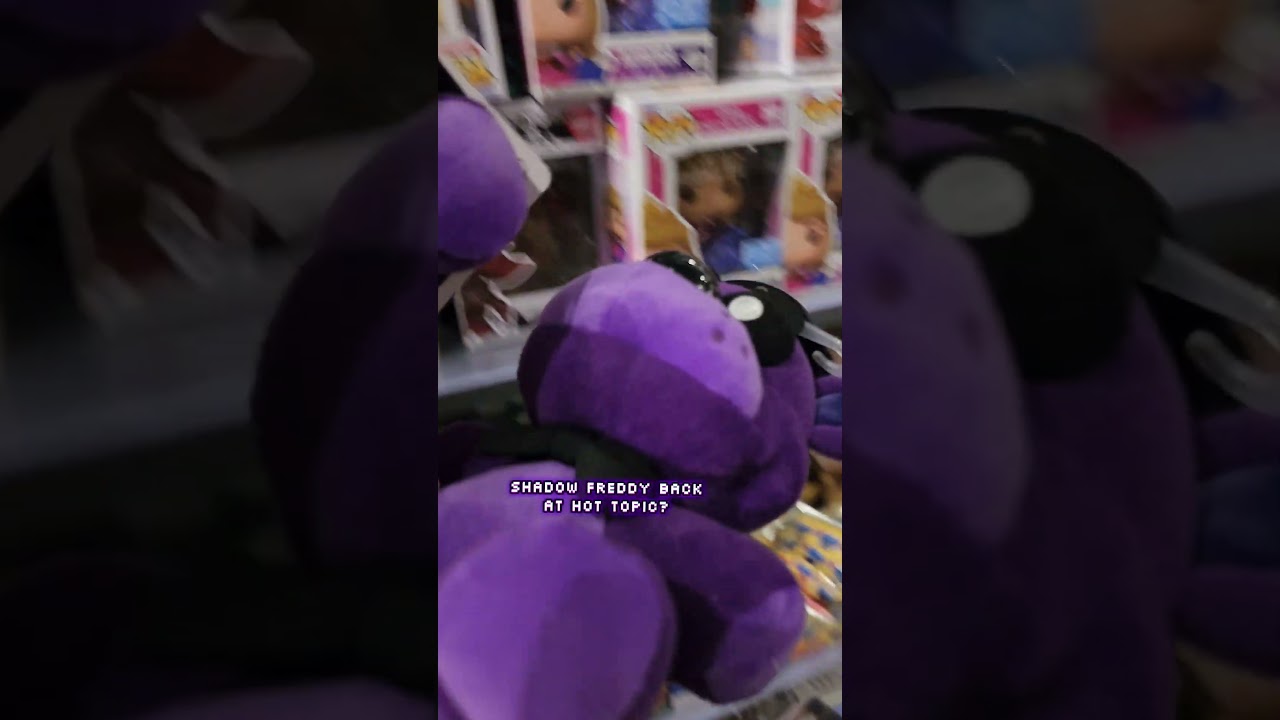 Shadow Freddy is back at Hot Topic??! #fivenightsatfreddys #fnafmerch #shadowfreddy