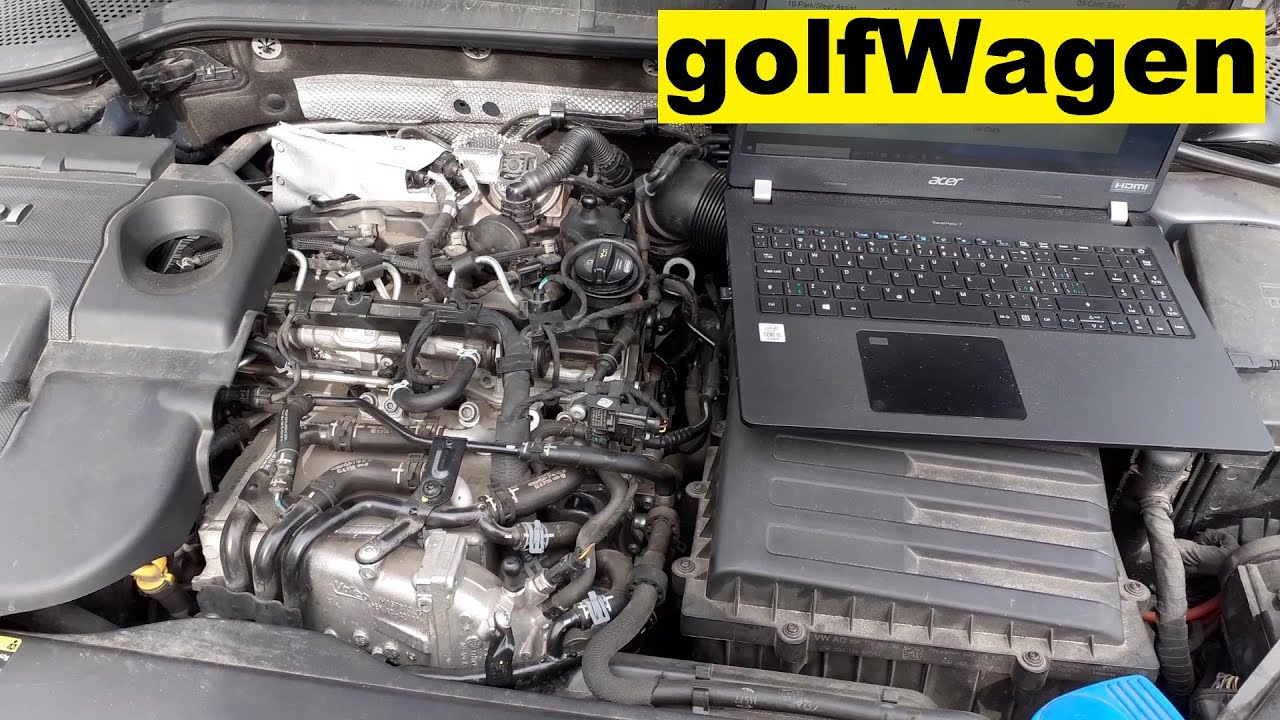 VW Golf 7 throttle valve control module test