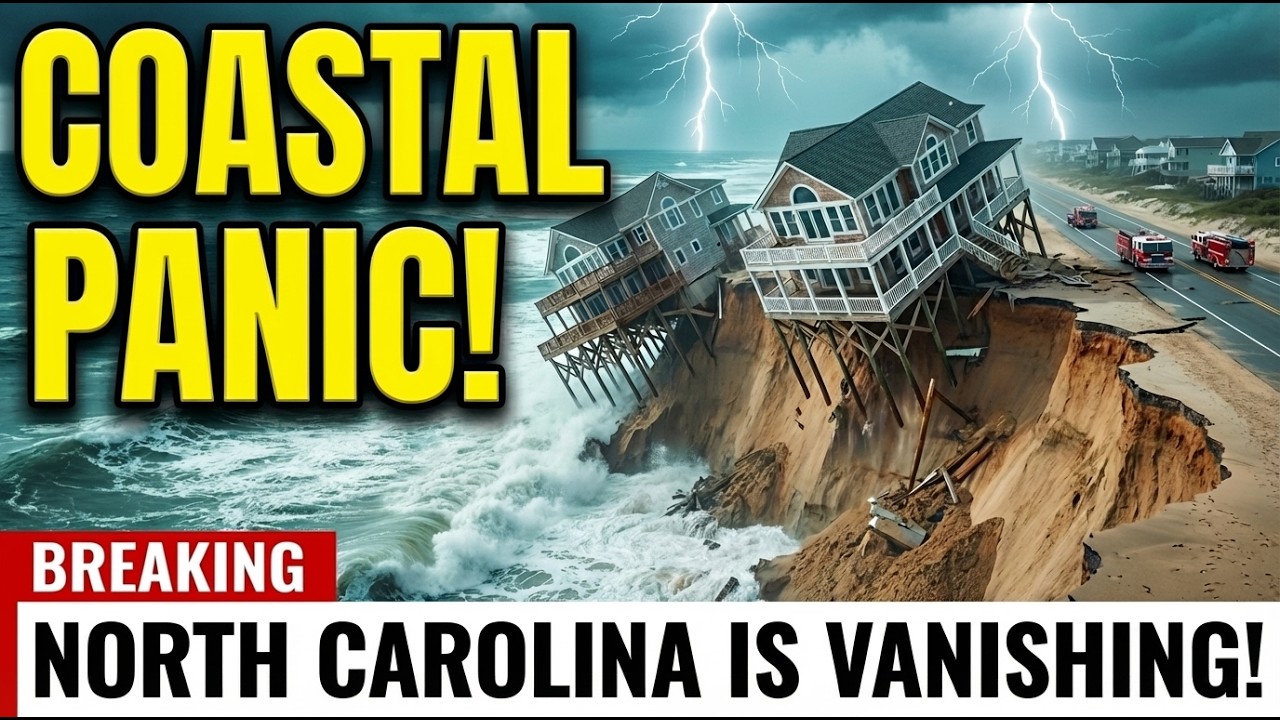 North Carolina's COASTAL Apocalypse—500 Miles Swallowed by Ocean