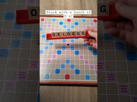 This Scrabble word uses up 3 G's