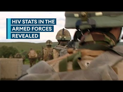 HIV stats in Armed Forces revealed a year on from serving ban lifted