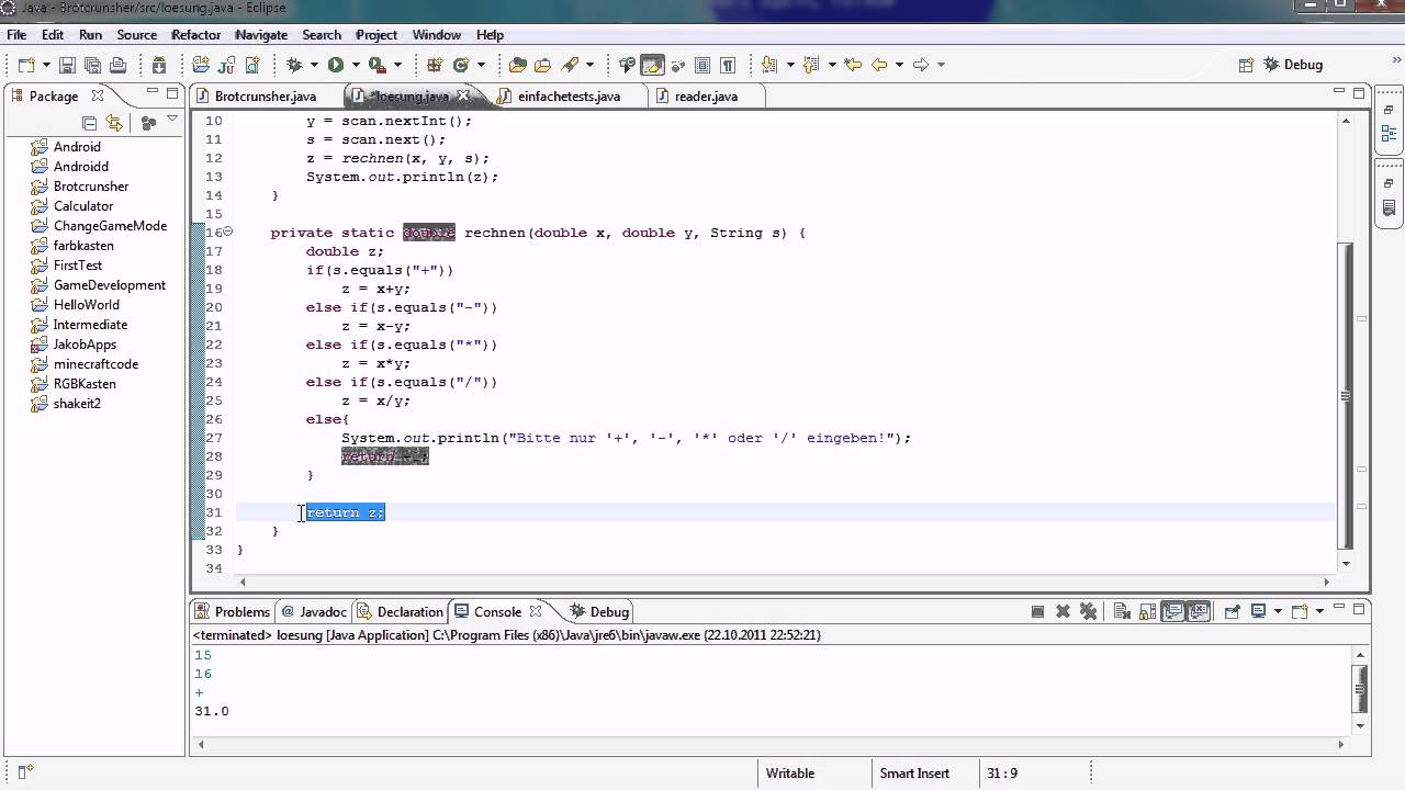 Java Tutorial 13 - Modulo