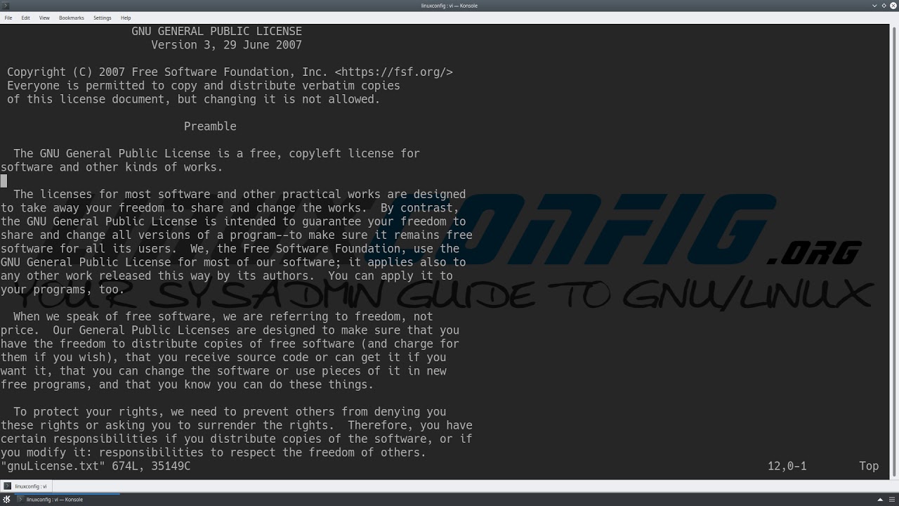 VIM EDITOR - Basic navigation