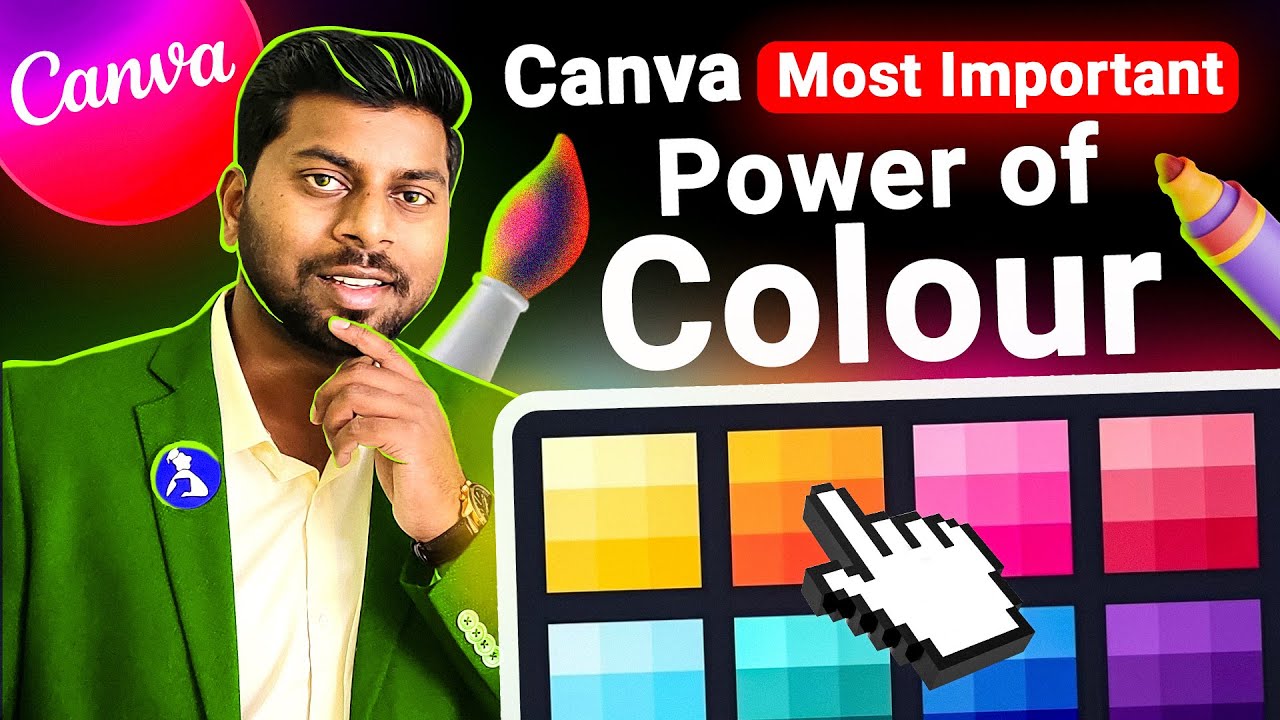 Stop Guessing Colors! The Canva Hack Every Designer Needs to Know ! Full Canva Tutorial 2025 [Hindi]