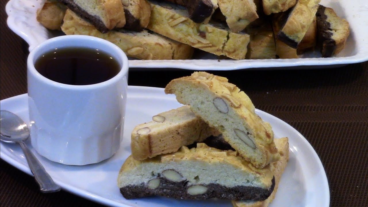 How to Make Biscotti - Almond Biscuits / Cookies - Italian Recipe