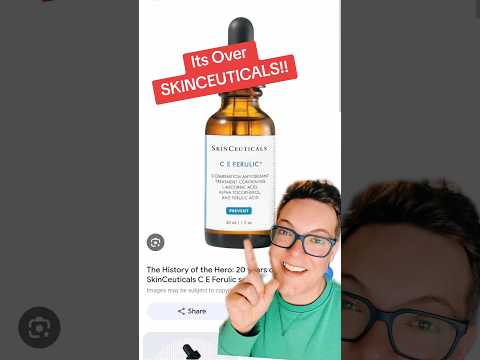 Its Over Skinceuticals - BIG VITAMIN C SERUM CHANGES #shorts