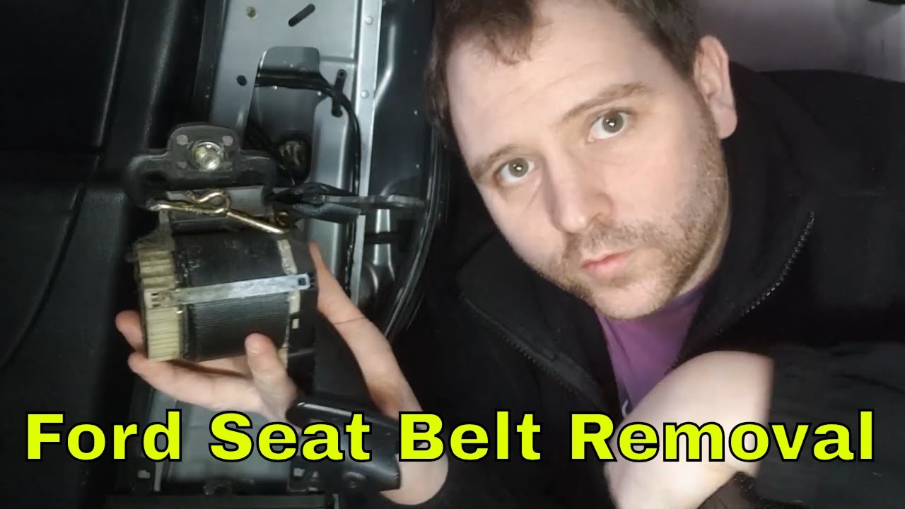 Ford Mondeo Mk3 driver front seat belt remove