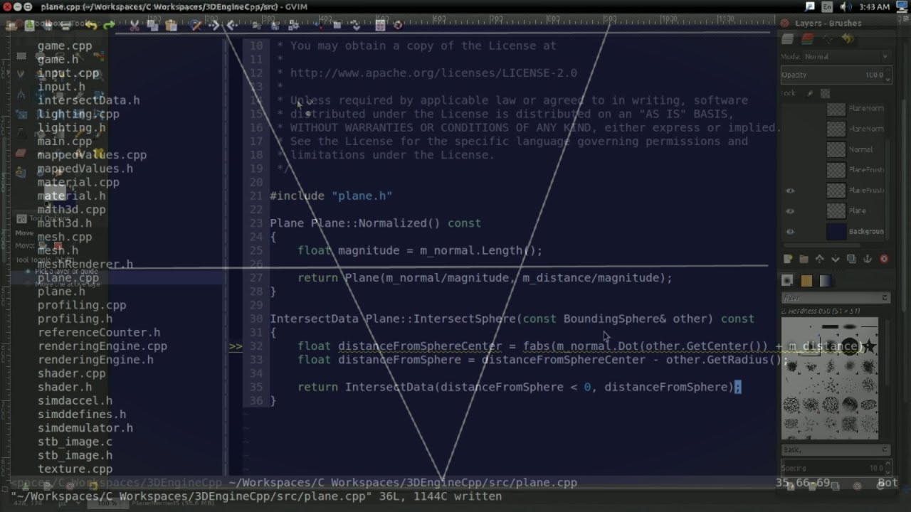 #5 3D Physics Engine Tutorial: Plane Collider