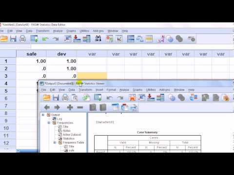 SPSS for newbies: Data entry for multiple response questions; "Tick ...