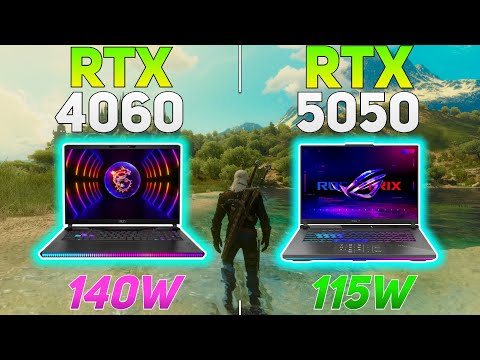 RTX 5050 vs RTX 4060 Laptop | Gaming Benchmark - Test in 9 Games |