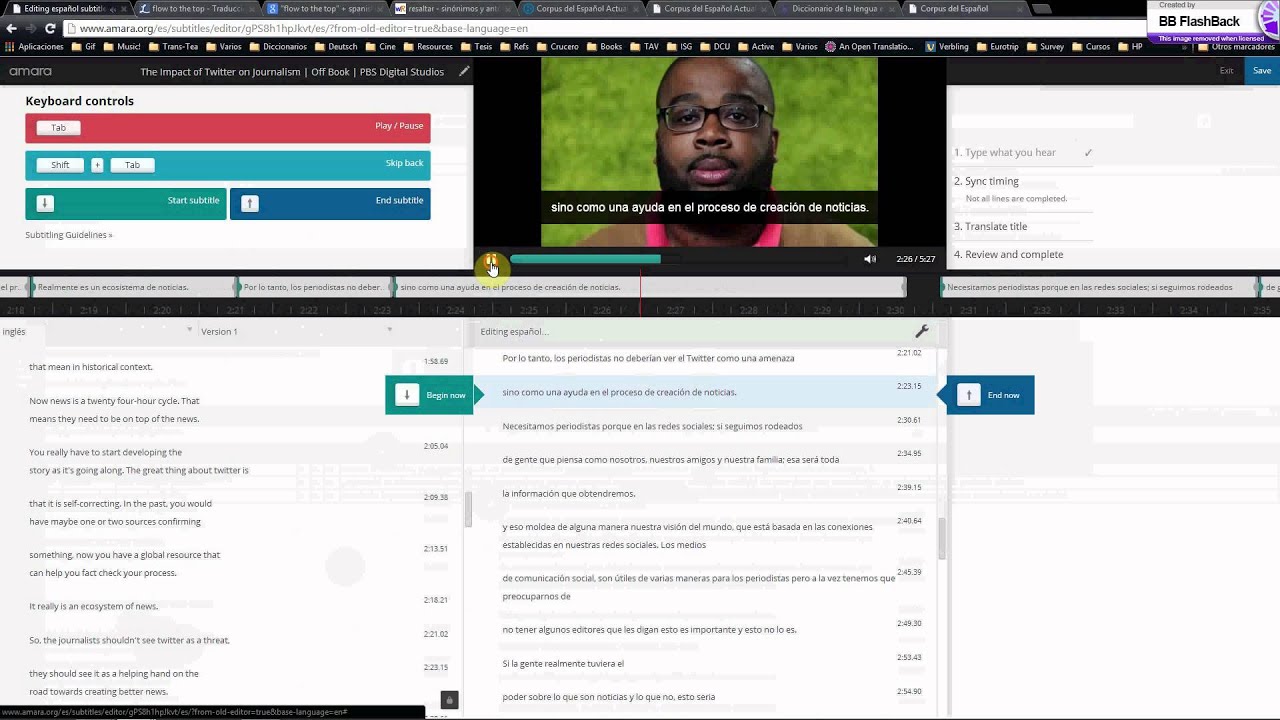 Exercise 6 Revision: The Impact of Twitter on Journalism
