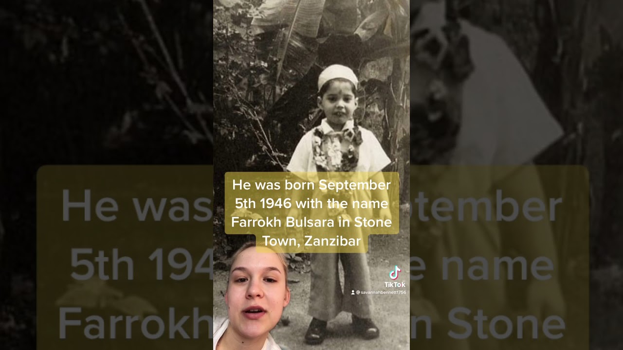 1 minute bio: Freddie Mercury