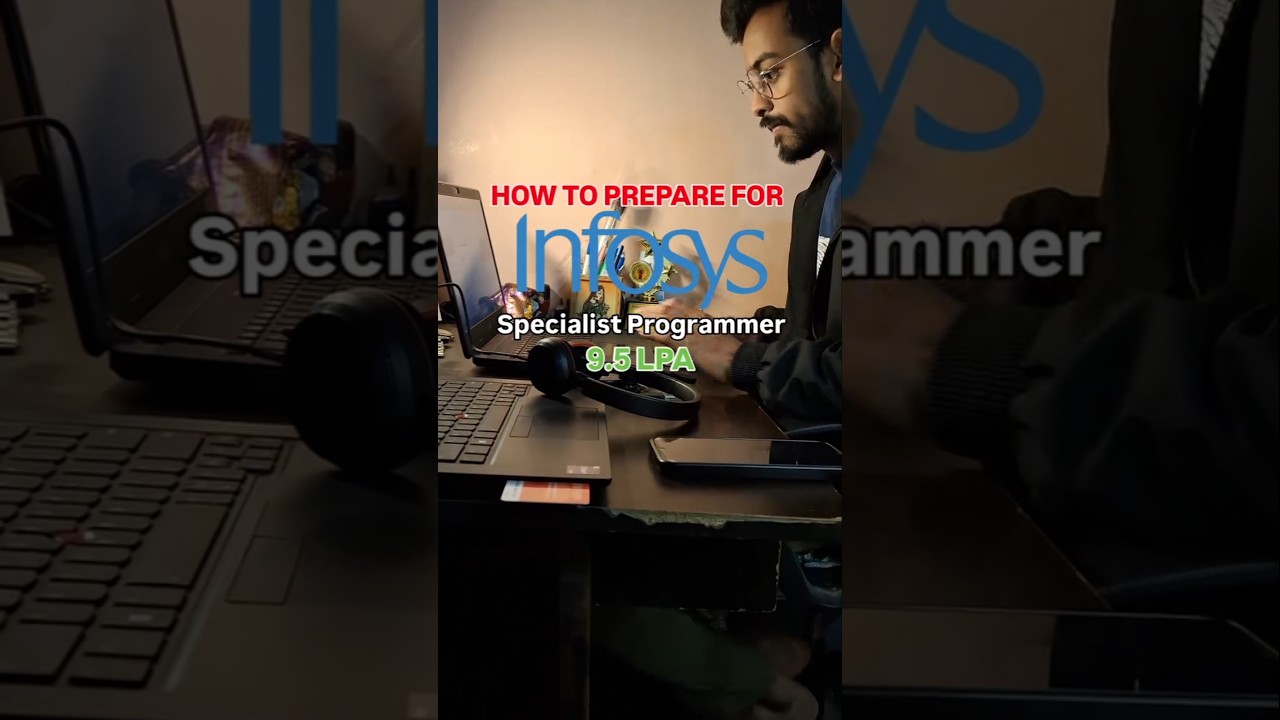 How to Prepare for Infosys Specialist programmer | Fresher | 9.5LPA #shorts