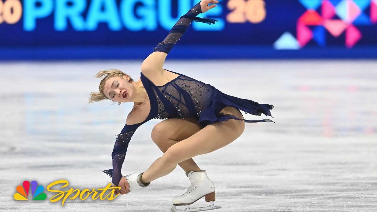 Amber Glenn 6th overall in women's singles at 2026 World Figure Skating Championships | NBC Sports