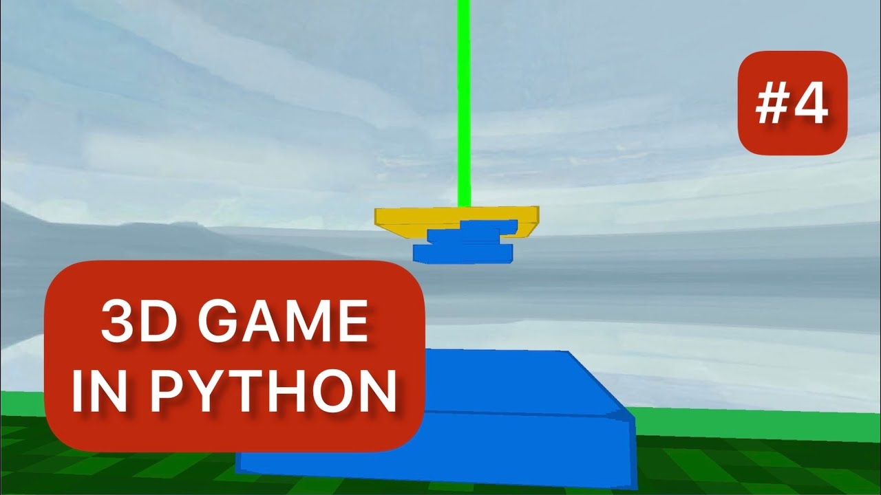Make 3D Game With Python (Ursina Engine) #4 - jumping and walking sound